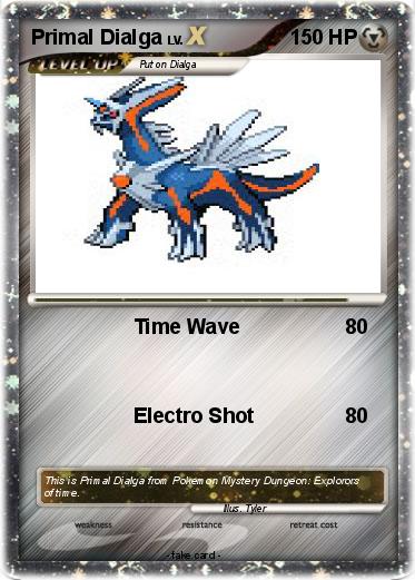 Pokémon Primal Dialga 83 83 - Time Wave - My Pokemon Card