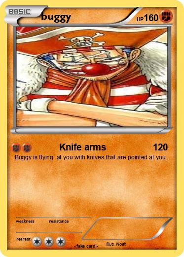 Pokémon buggy 88 88 - Knife arms - My Pokemon Card