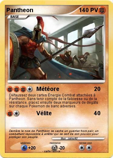Pokémon Pantheon 38 38 - Météore - Ma carte Pokémon