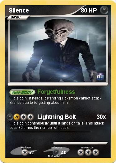 Pokémon Silence 32 32 - Forgetfulness - My Pokemon Card