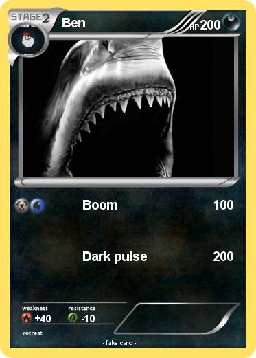 Pokémon Ben 1806 1806 - Boom - My Pokemon Card