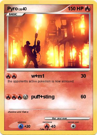 Pokémon Pyro 403 403 - w+m1 - My Pokemon Card