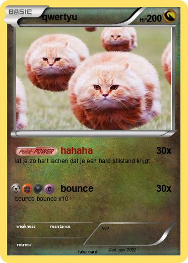 Pokémon qwertyu - hahaha - My Pokemon Card