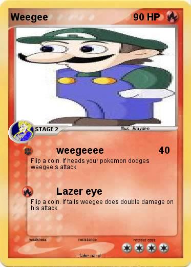Pokémon Weegee 1395 1395 - weegeeee - My Pokemon Card