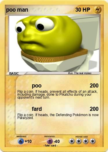 Pokémon poo man 31 31 - poo - My Pokemon Card