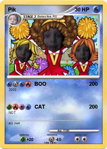 Pokémon Pik 91 91 - BOO - My Pokemon Card