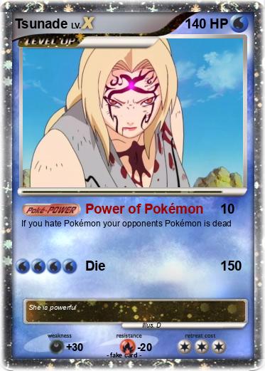 Pokémon Tsunade 119 119 - Power of Pokémon - My Pokemon Card