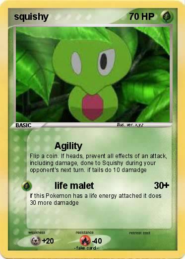 Pokémon squishy 61 61 - Agility - My Pokemon Card