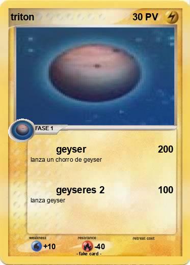 Pokémon triton 47 47 - geyser - Mi carta pokémon