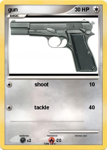 Pokémon gun 205 205 - shoot - My Pokemon Card