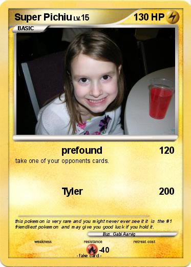 Pokémon Super Pichiu - prefound - My Pokemon Card