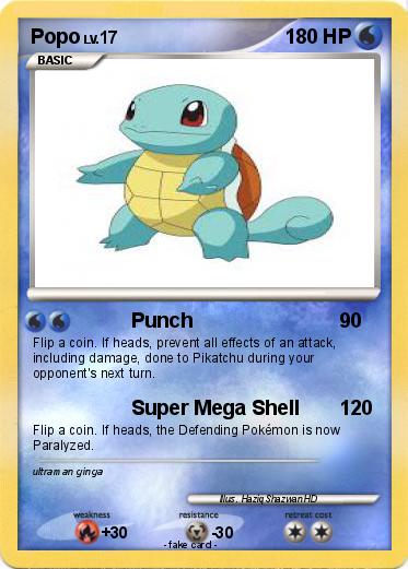 Pokémon Popo 169 169 - Punch - My Pokemon Card