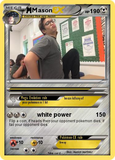 Pokémon Mason 438 438 - white power - My Pokemon Card