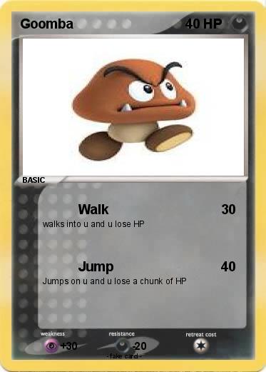 Pokémon Goomba 524 524 - Walk - My Pokemon Card