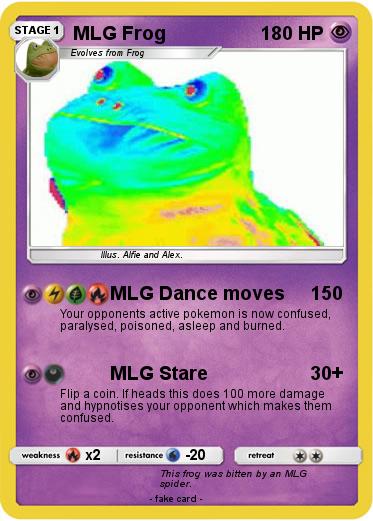 Pokémon MLG Frog 42 42 - MLG Dance moves - My Pokemon Card