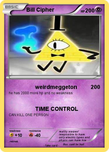 Pokémon Bill Cipher 440 440 - weirdmeggeton - My Pokemon Card