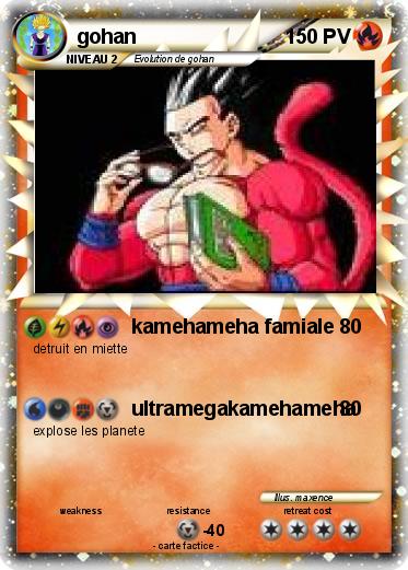 Pokémon gohan 200 200 - kamehameha famiale - Ma carte Pokémon