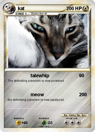 Pokémon kat 156 156 - talewhip - My Pokemon Card