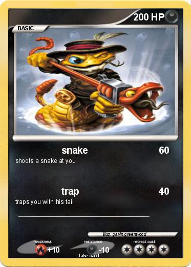 Pokémon 1 35253 35253 - snake - My Pokemon Card