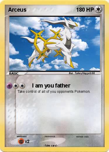 Pokémon Arceus 10434 10434 - I am you father - My Pokemon Card