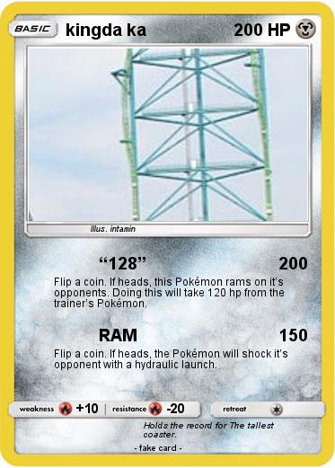 Pokémon kingda ka 6 6 - “128” - My Pokemon Card