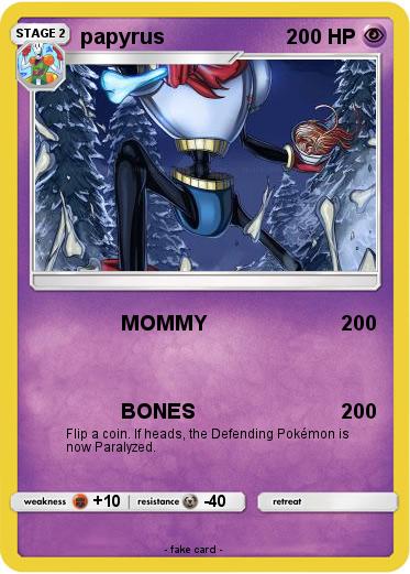 Pokémon papyrus 538 538 - MOMMY - My Pokemon Card