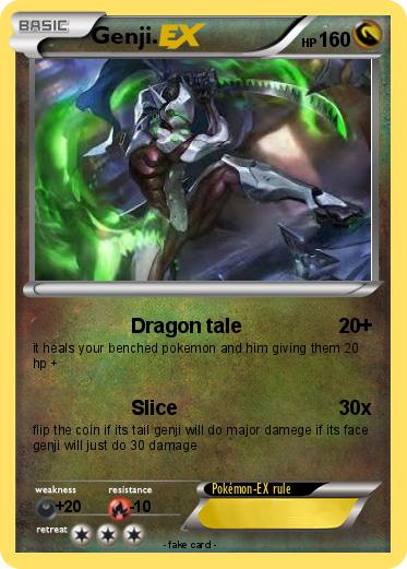 Pokémon Genji 244 244 - Dragon tale - My Pokemon Card
