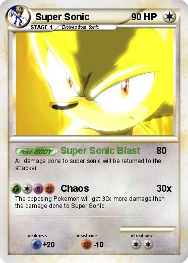 Pokémon Super Sonic 560 560 - Super Sonic Blast - My Pokemon Card