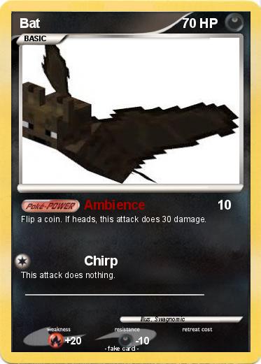 Pokémon Bat 289 289 - Ambience - My Pokemon Card