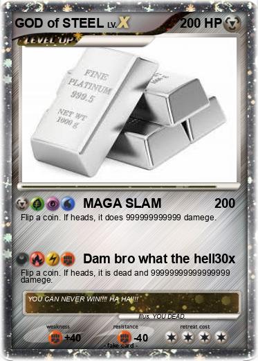 Pokémon GOD of STEEL - MAGA SLAM - My Pokemon Card