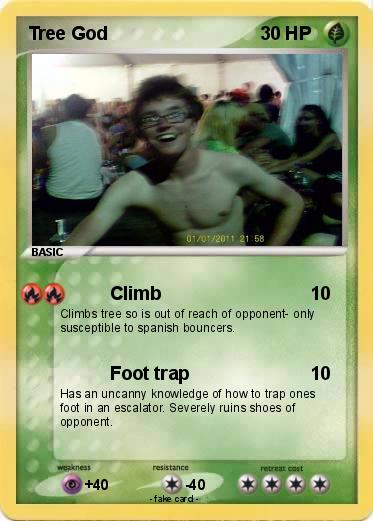 Pokémon Tree God - Climb - My Pokemon Card
