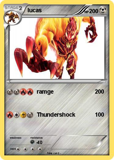 Pokémon lucas 1202 1202 - ramge - My Pokemon Card