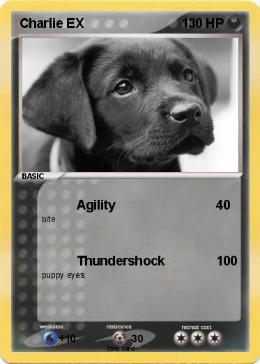 Pokémon Charlie EX 14 14 - Agility - My Pokemon Card