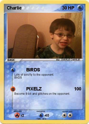 Pokémon Charlie 917 917 - BIRDS - My Pokemon Card