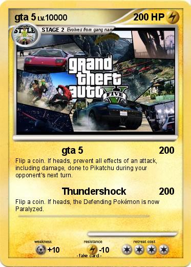 Pokémon gta 5 4 4 - gta 5 - My Pokemon Card