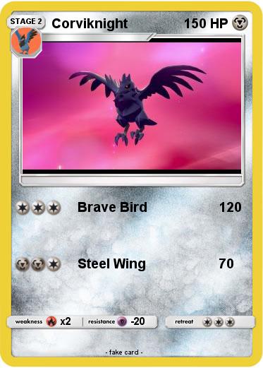 Pokémon Corviknight 7 7 - Brave Bird - My Pokemon Card