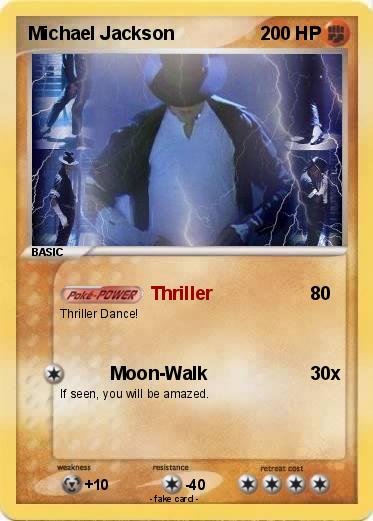 Pokémon Michael Jackson 1025 1025 - Thriller - My Pokemon Card