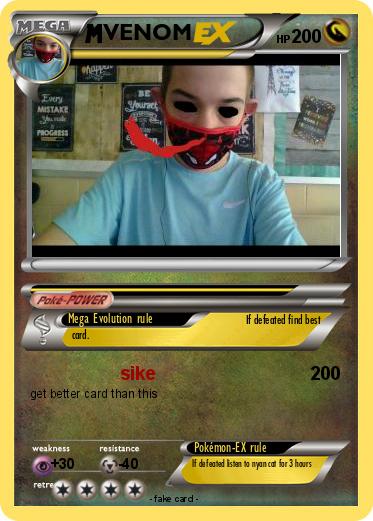 Pokémon VENOM 916 916 - sike - My Pokemon Card