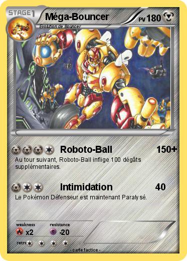 Pokémon Mega Bouncer - Roboto-Ball 150+ - Ma carte Pokémon