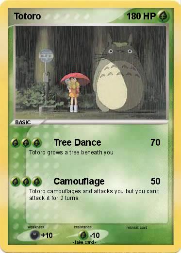 Pokémon Totoro 145 145 - Tree Dance - My Pokemon Card