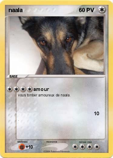 Pokémon naala - amour - Ma carte Pokémon