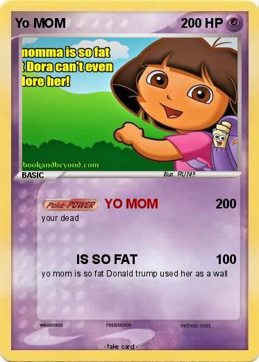 Pokémon Yo MOM 68 68 - YO MOM - My Pokemon Card
