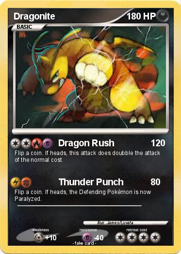 Pokémon Dragonite 639 639 - Dragon Rush - My Pokemon Card