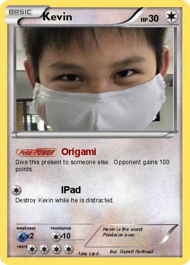 Pokémon Kevin 1775 1775 - Origami - My Pokemon Card
