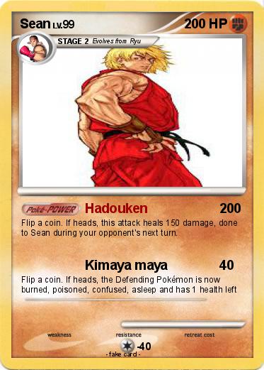 Pokémon Sean 451 451 - Hadouken - My Pokemon Card