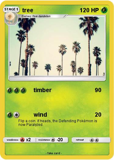 Pokémon tree 967 967 - timber - My Pokemon Card