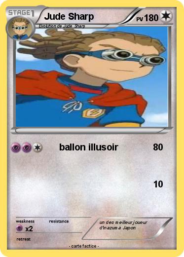 Pokémon Jude Sharp 122 122 - ballon illusoir - Ma carte Pokémon