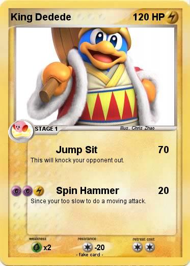 Pokémon King Dedede 301 301 - Jump Sit - My Pokemon Card