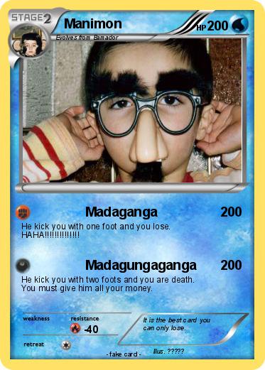 Pokémon Manimon 1 1 - Madaganga - My Pokemon Card