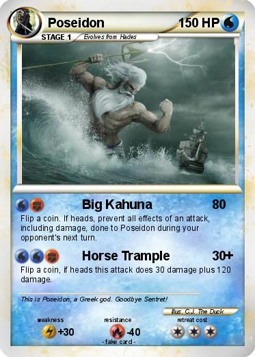 Pokémon Poseidon 469 469 - Big Kahuna - My Pokemon Card